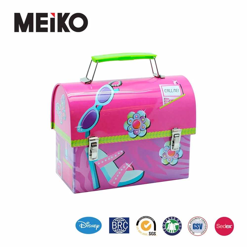 Tin Lunch Box For Kids With Plastic Handle - Buy Clear Plastic Lunch ...