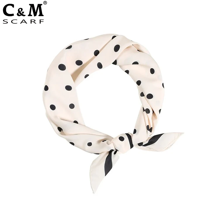 Air Hostess Square Silk Scarf - Customizable & Certificated