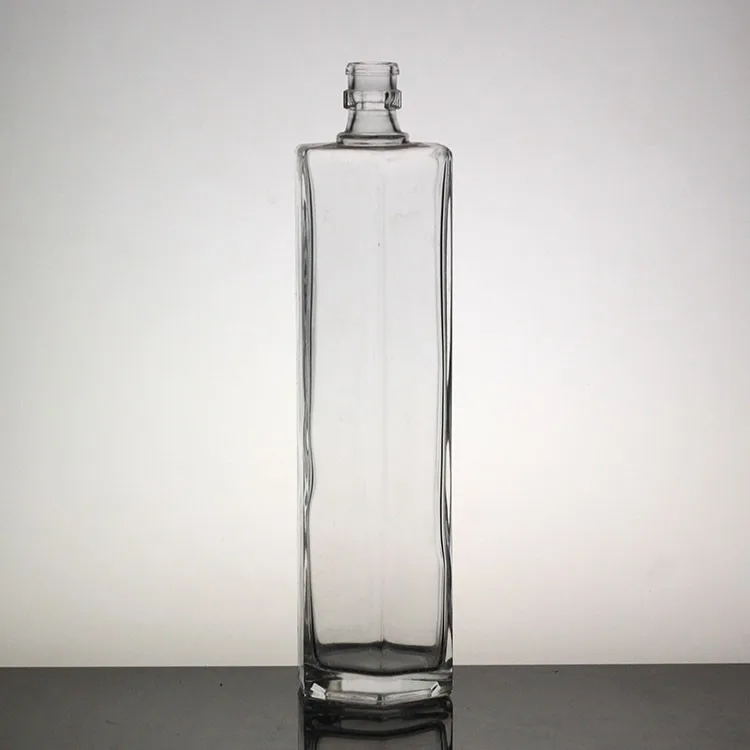 Tall Thin Bottle Long Glass Bottle Vodka Bottle 500ml 750ml 1000ml ...