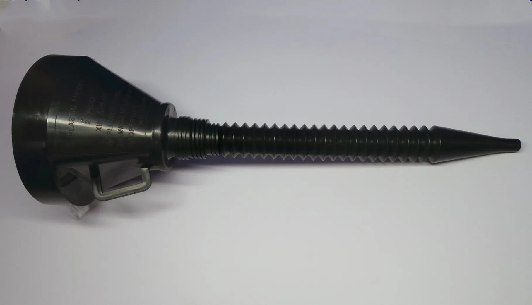 Black Plastic Liquid Funnel Oil Funnel With Tube - Buy Black Plastic ...