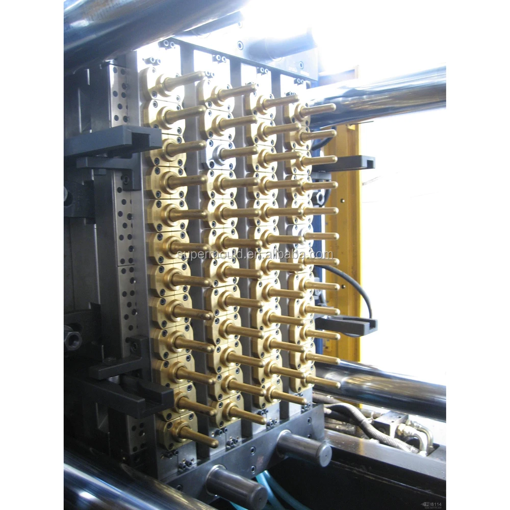 48 Cavities Hot Runner Valve Gate Preform Mould - Buy 48 Cavities ...