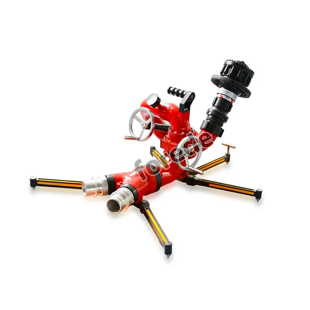 Remote Control Fire Monitor for Fire Trucks - Stainless Steel