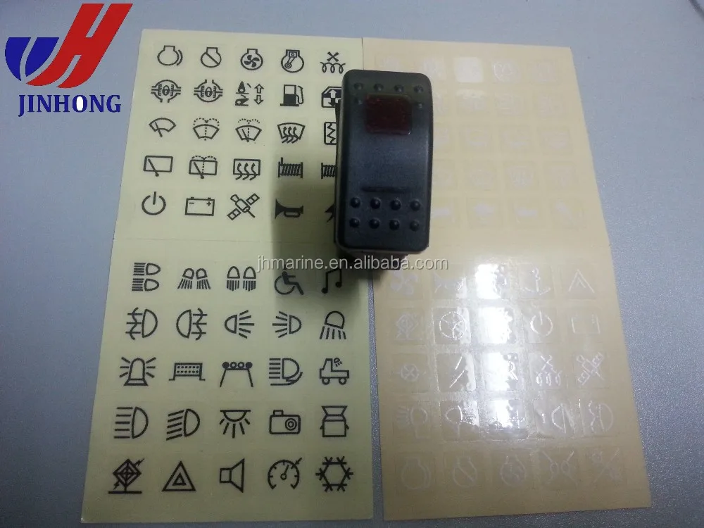 Carling Rocker Switch Labels - Buy Carling Rocker Switch Labels,Carling ...