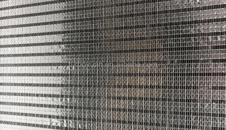 Uv Blocked Aluminum Shade Screen Cloth Sun Reflective Fabric For ...