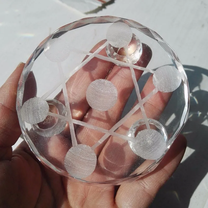 K9 Crystal Base For Seven Pieces Sphere Or Points Favid Star Crystal ...