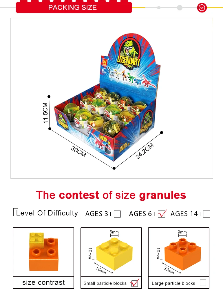 Hot Sale Educational Games Building Blocks Dinosaur Toy For Kids - Buy ...