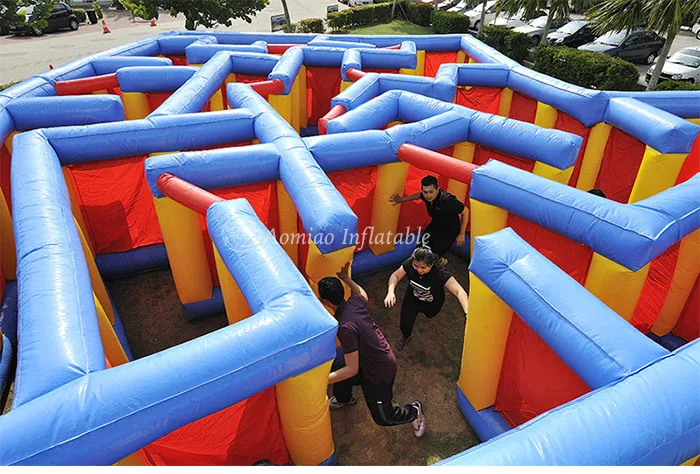 Inflatable Large Maze - Fun and Challenge for All Ages