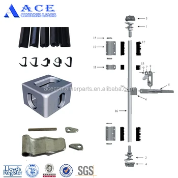Name Marine Dry And Reefer Shipping Container Door Parts - Buy ...