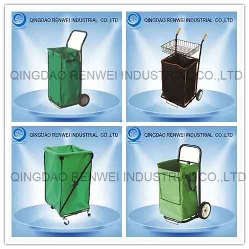 Lawn Garden Leaf Bag Cart /folding Rolling Garden Cart - Buy Leaf Bag ...