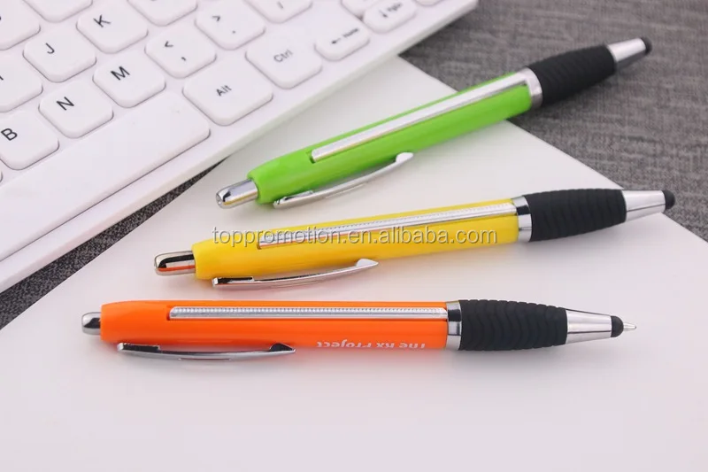 Plastic Custom Advertising Banner Pen With Roll Out Paper - Buy Plastic ...