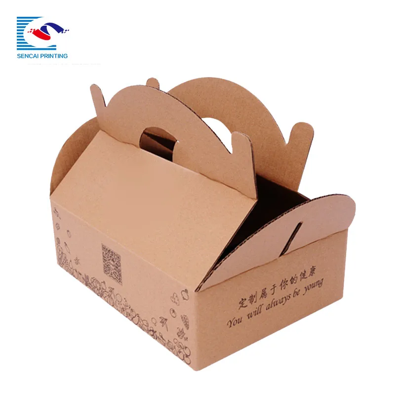 Customized Custard Tart Packaging Box For Snack Food Paper Lunch Box ...