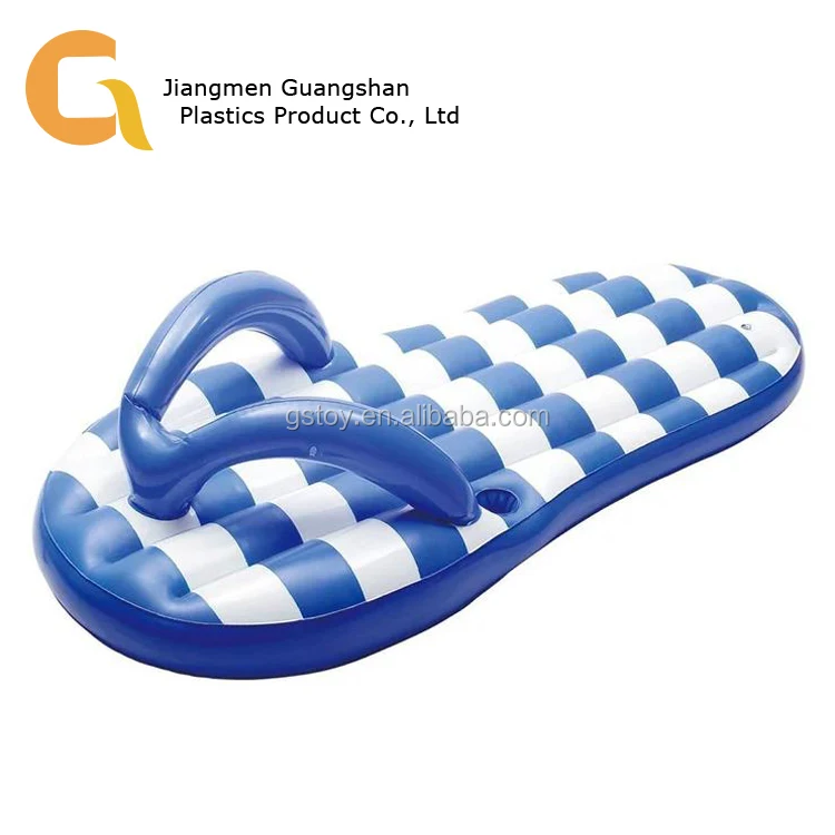 Custom Swimming Pool Beach Inflatable Lounge Flip Flop Pool Float - Buy ...