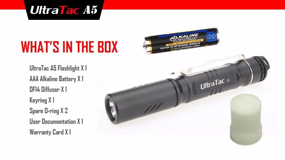Brightest Aaa Led Keychain Flashlight: Ultratac A5 Best Aaa Mini Light ...