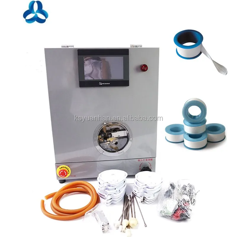 Thread Taper Automatic Ptfe Taping Machine With Winding Wrapping - Buy ...