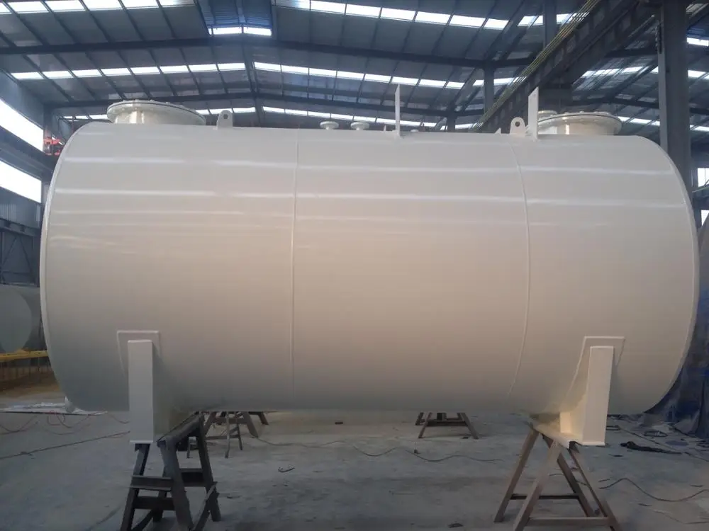 Customized Q235B Material Horizontal Fuel Oil Storage Tank