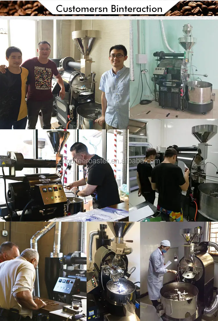 Dongyi DY-12 commercial coffee roaster professional coffee bean ...