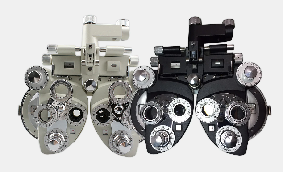 ML-400 Ophthalmic Equipment Low Price Portable Manual Phoropter for ...