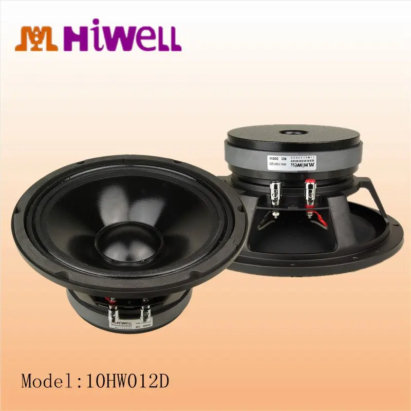 10 Inch Woofer Speaker - Hiwell WF-10 - Portable & Powerful