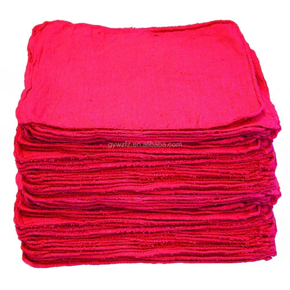 Auto Mechanic Shop Towels,Shop Rags 100% Cotton Commercial Grade For ...