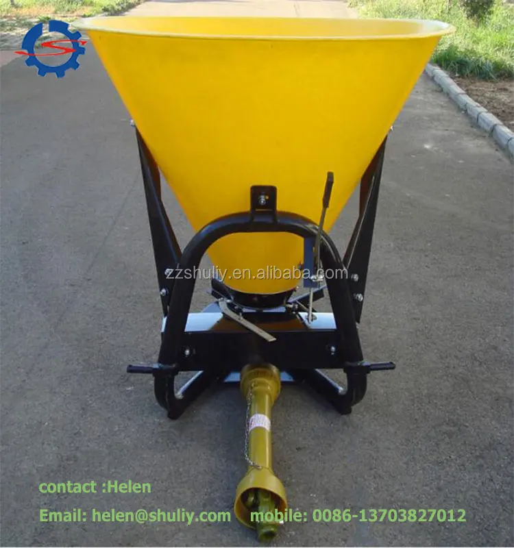 Tractor Mounted Fertilizer Spreader Salt Spreader 3 Point Fertilizer ...