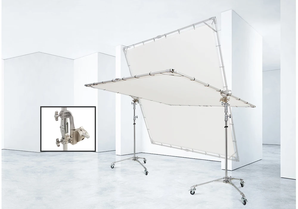 JINBEI HD-240 2.4x2.4m Photographic HD Frame Scrim Diffuser