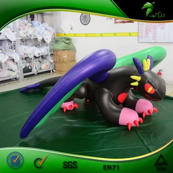 Hongyi Animal Toy 3m Inflatable Toothless Dragon Giant Inflatable ...