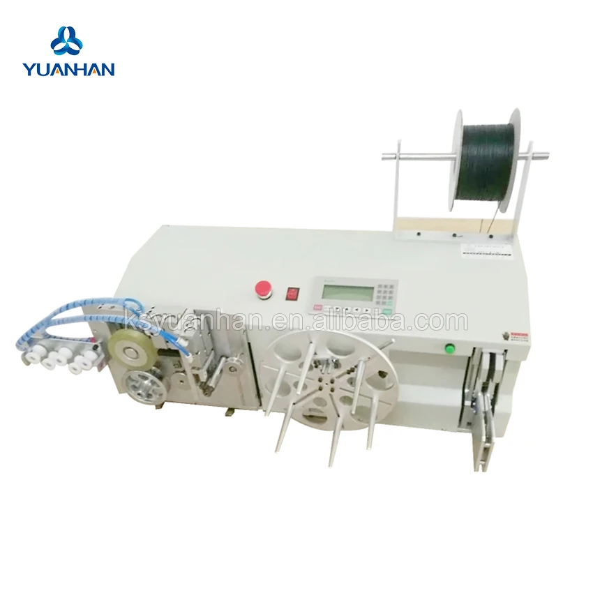 Automatic Length Count Wire Rewinding Cutting Spooler Machine For Wire ...