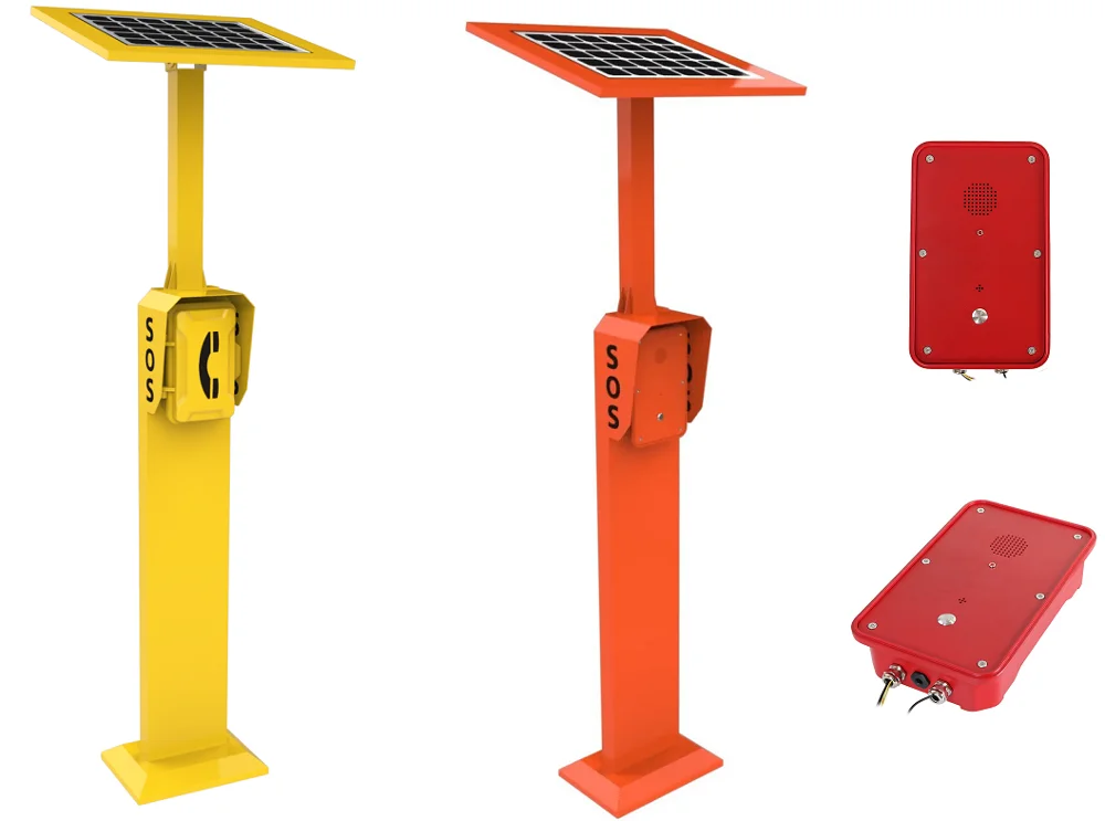 Roadside Sos Call Box With Solar Panel,Sip/gsm/3g Emergency Telephone ...