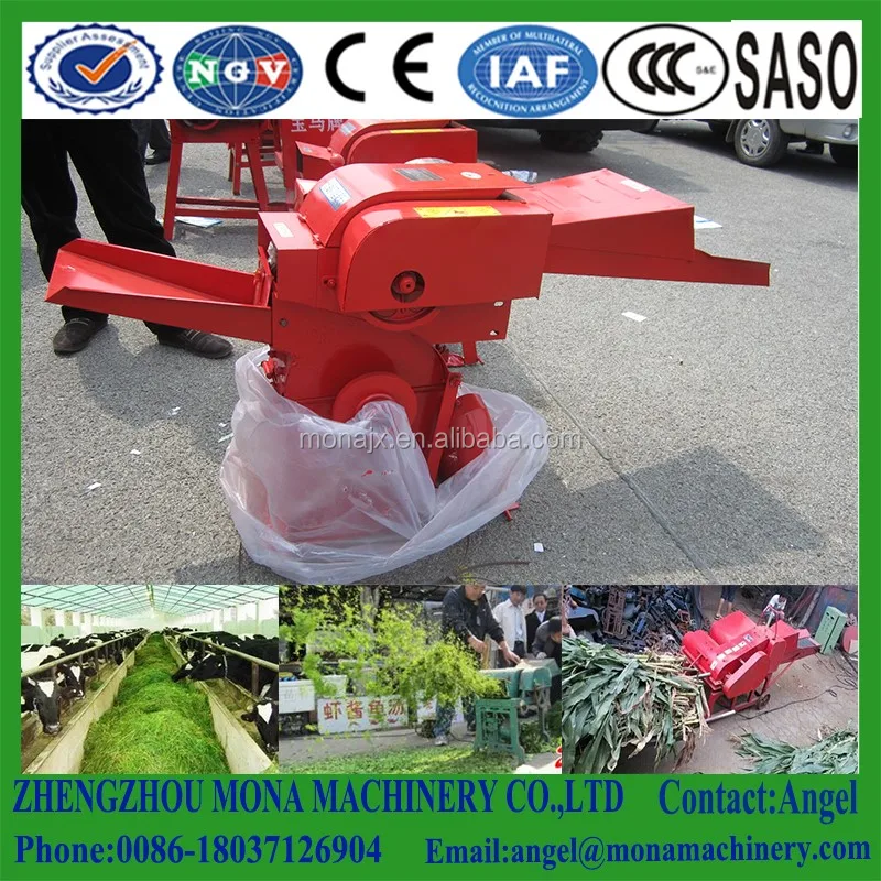 Fresh Silage Cutter/ Green Forage Cutting Machine/small Farm Hay ...
