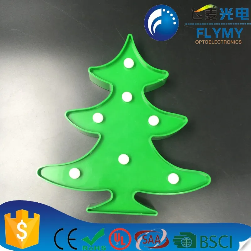 Decorative Marquee Sign Xmas Tree Led Lights-- Lighted Marquee ...