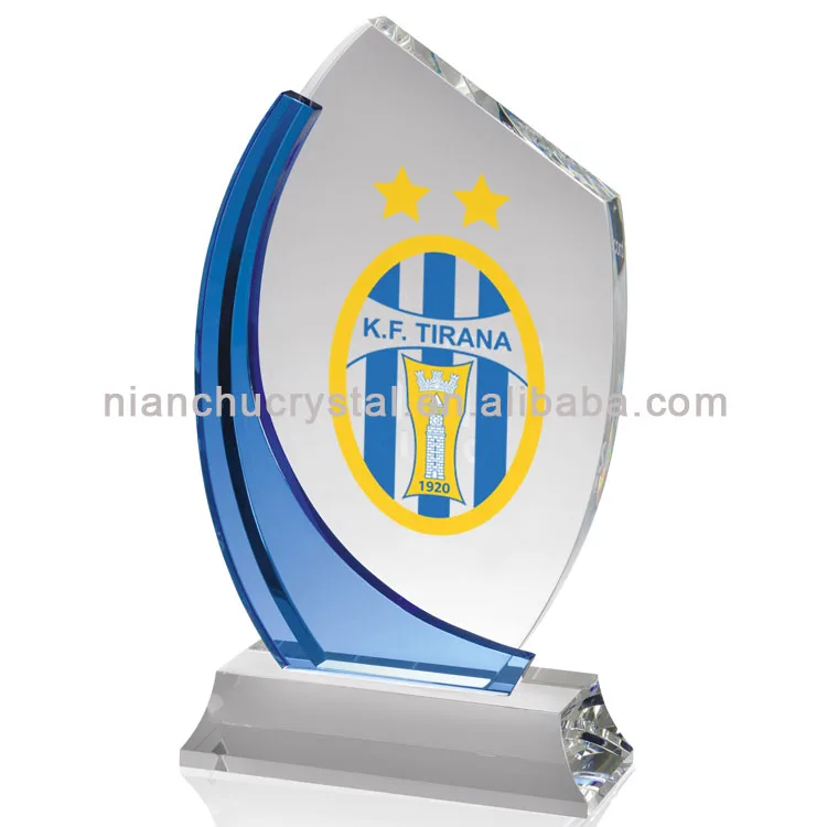 Wholesale Blue Glass Trophy Examples - Distinction Awards