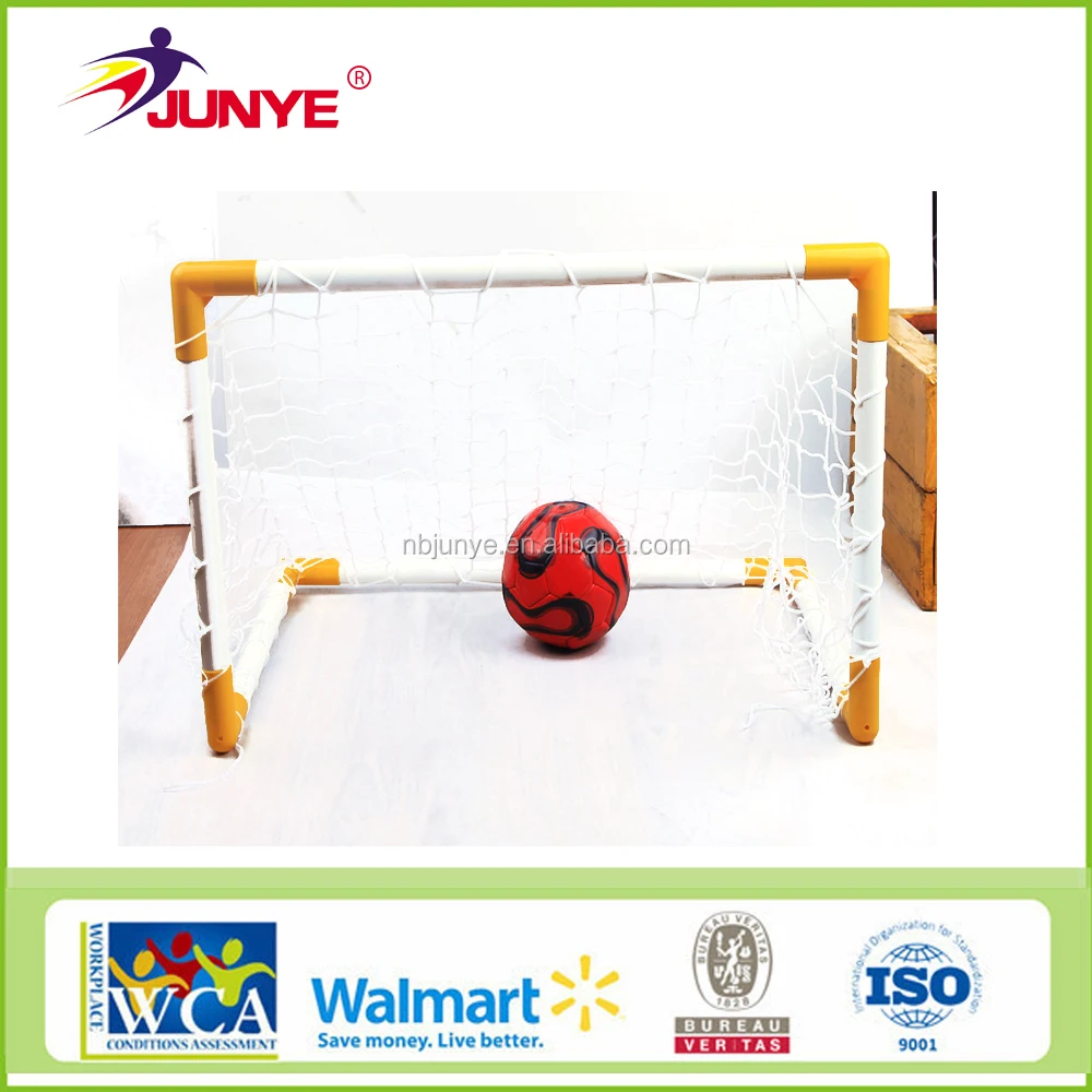 Ning Bo Junye Plastic Indoor Football/soccer Goal For Children Training ...