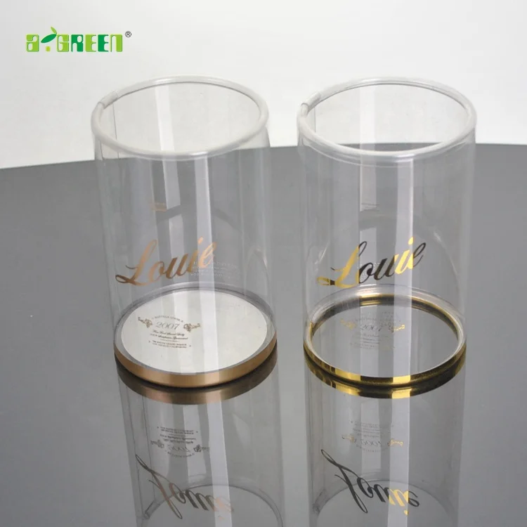 Transparent PVC Tube Packaging - Ideal for Towels & T-shirts