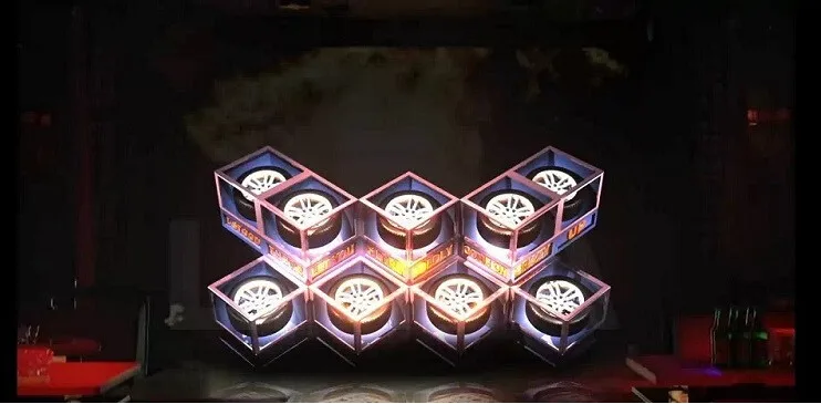 3d Dj Console Indoor Screen Led Flash Computer System Full Color Light ...