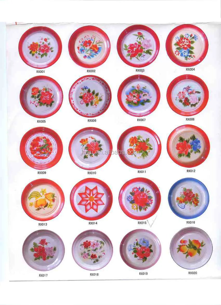 Colorful Enamel Soup Plate For Indonesia Market - Buy Enamel Plate ...