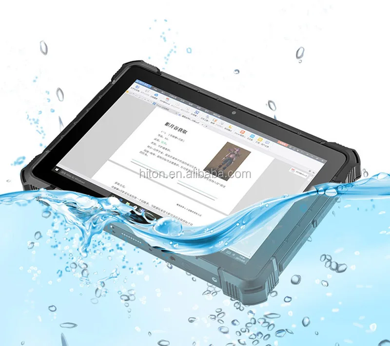 10.1" Rugged Tablets Intel Z8350 Cpu Win10 Tablet Computer With Rj45 ...