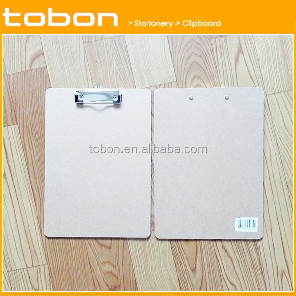Wooden MDF Clipboard - A4 Size Old Clipboard Alternative