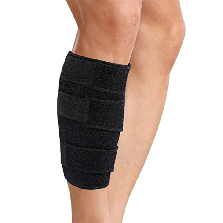 Factory Price Shin Sleeve Neoprene Calf Pad Adjustable Calf Compression ...