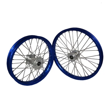18 Inch 21inch Dirt Bike Motorcycle En 125 250 Alloy Spoked Wheel Rims ...