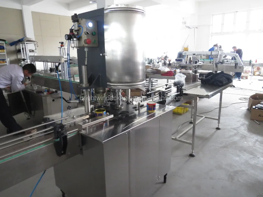 Automatic Tuna Canned Filling And Sealing Machine Fish Filling Sealing ...
