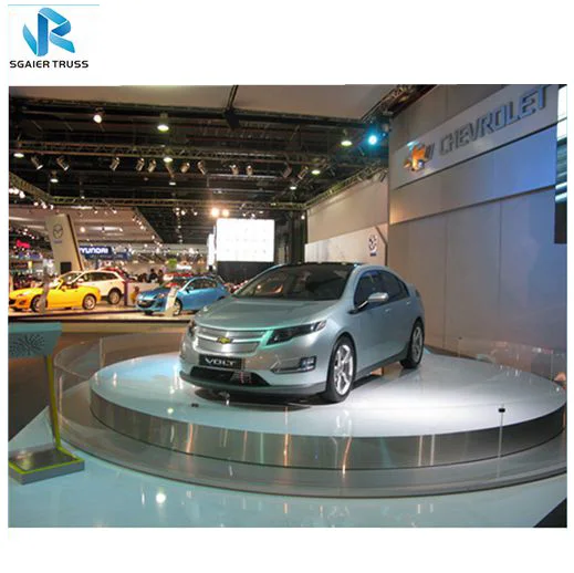 Car Show Turntable - Revolving Stage by Sgaier Truss