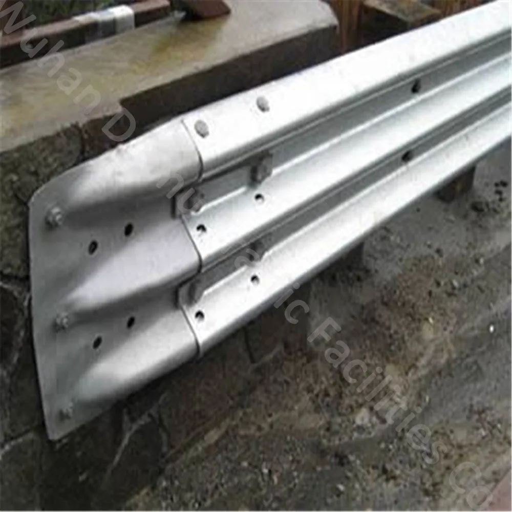 Hot Dip Galvanized Metal Return Buffer Terminal End For W Beam Traffic ...