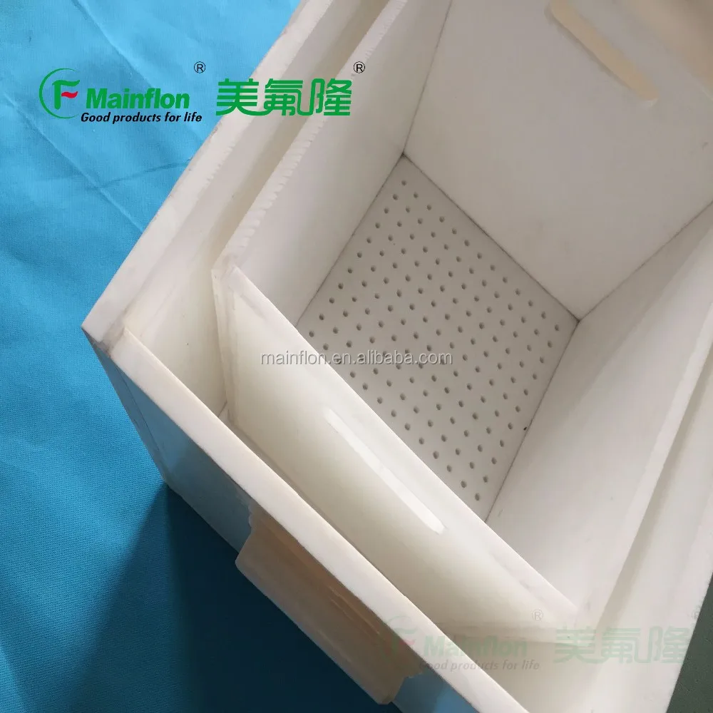 Acid & Alkali Resistant PTFE Container Box - Anti-corrosion