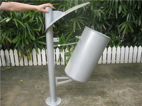 Title Forward Pole Mounted Metal Outdoor Trash Bin/dustbins - Buy ...