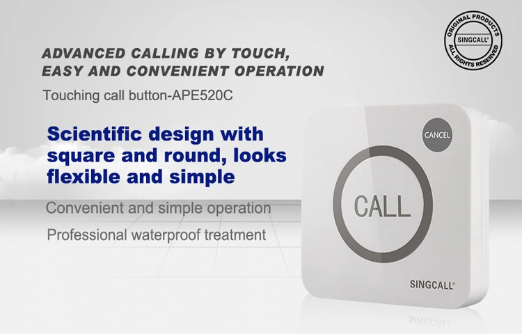 Singcall Emergency Call Button Hospital Nurse Call Bell System - Buy ...