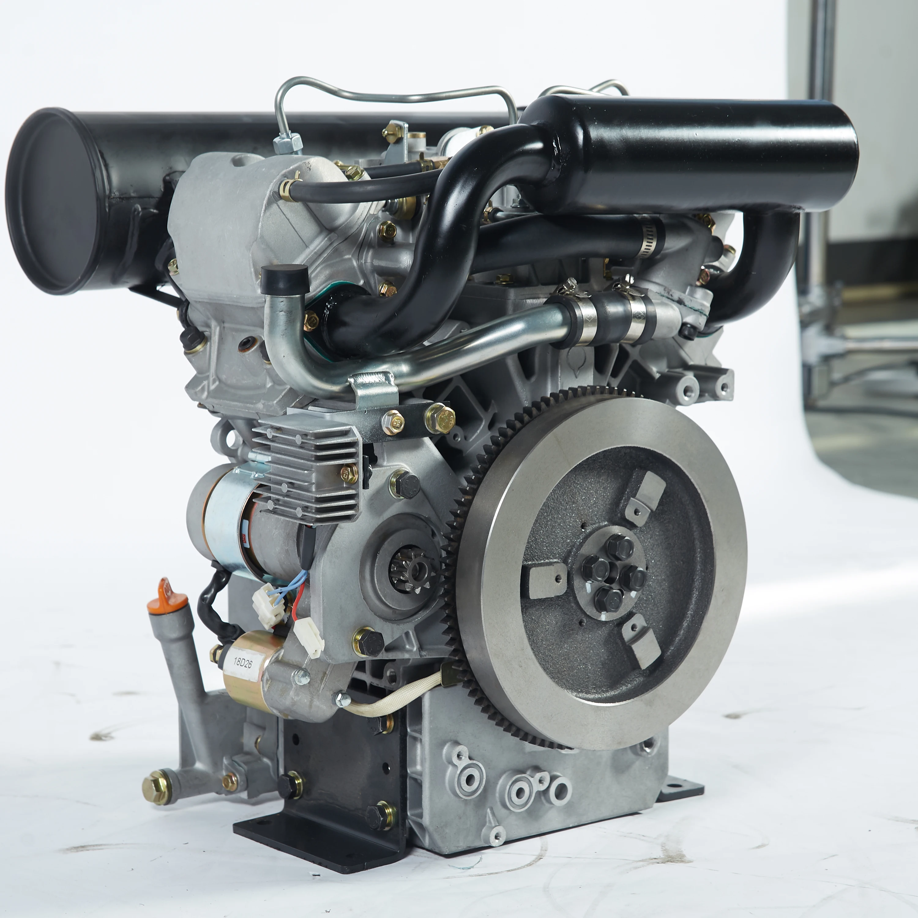 Kaist V-type Wasser Gekühlt Zwei Zylinder Diesel Motor - Buy Ev80 ...