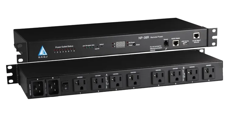 1u 12v Pdu 8r Intelligent Pdu Rack Power Distribution Unit - Buy 12v ...