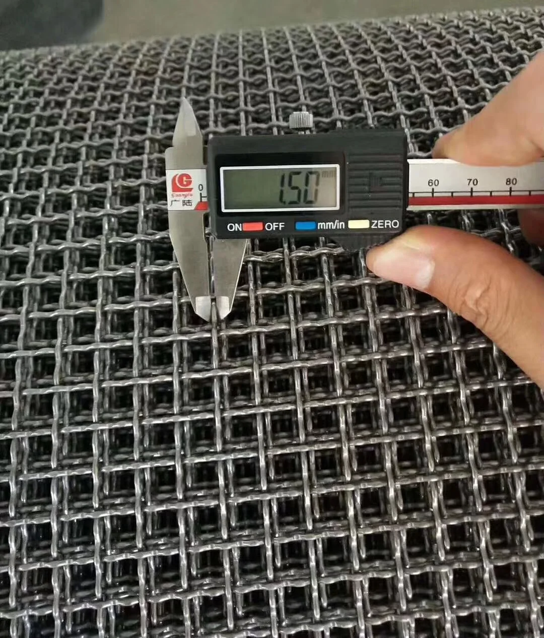 Anti-corrosion Crimped Wire Mesh / Steel Woven Wire Mesh / Stainless ...