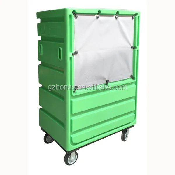 Laundromat Cart,Plastic Linen Laundry Cart,Plastic Clothes Laundry ...