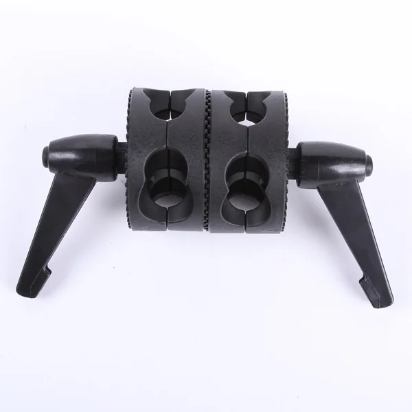 Grip Pipe Swivel Dual Head Holder Bracket For Photo Studio Boom ...